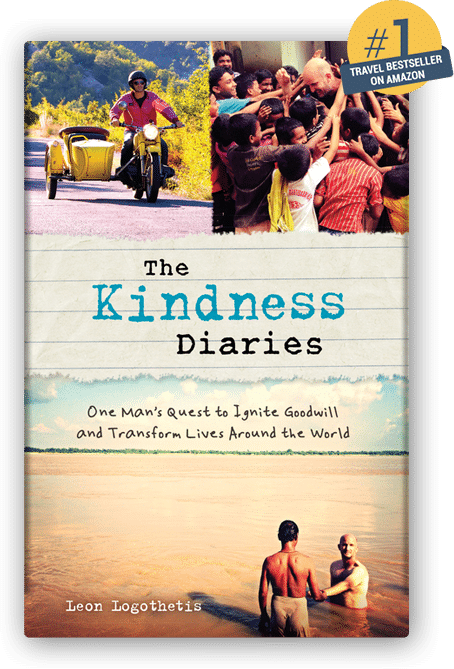 The Kindness Diaries by Leon Logothetis + Giveaway • The Naptime Reviewer