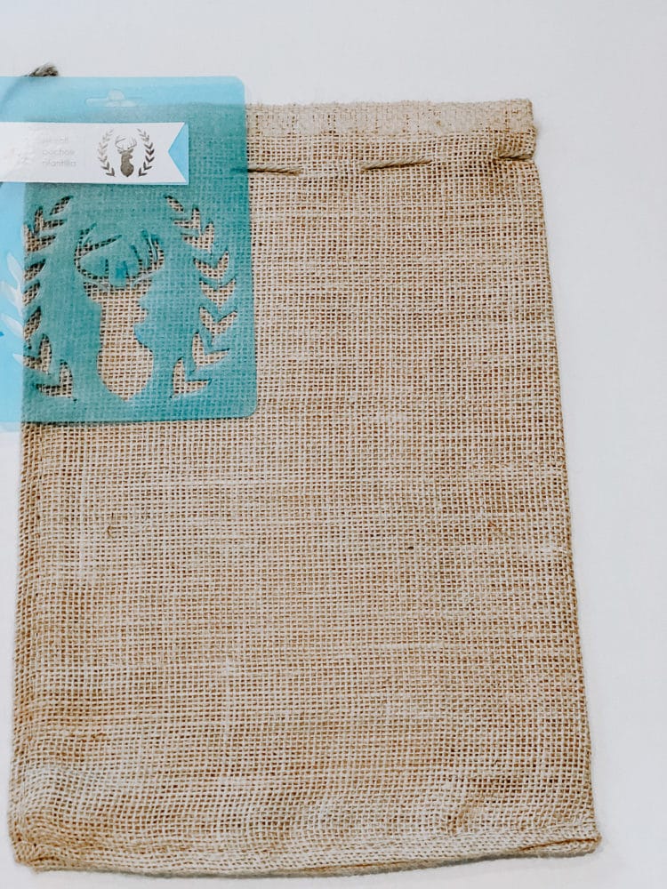 Personalized Burlap Gift Bags - The Naptime Reviewer
