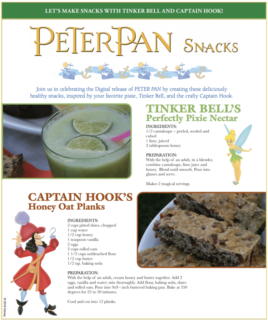 Peter Pan Activities + Gift Basket Ideas + Giveaway • The Naptime Reviewer