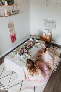 Boho Tea Party Decor • The Naptime Reviewer